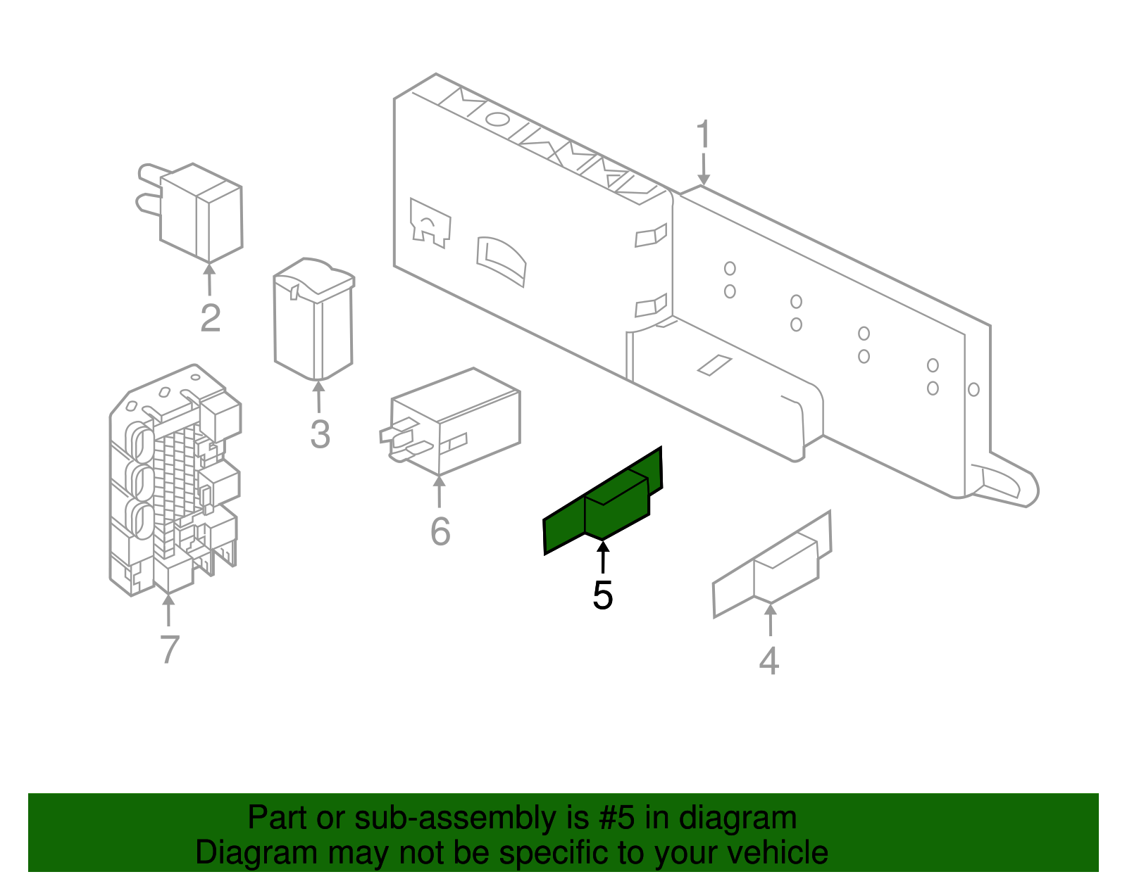 2004-2019 Jaguar Main Fuse C2C19467 | Express Jaguar Parts