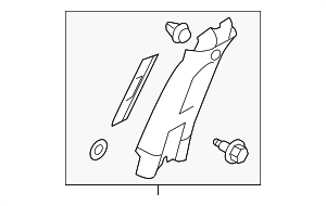 2015-2021 Subaru Upper Center Pillar Trim 94012FJ001VH | Subaru Parts Store