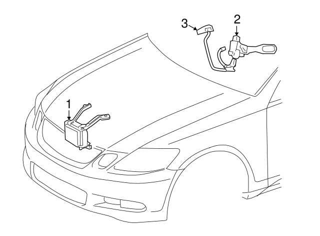 2016-2019 Lexus Sensor 88210-07010 | OEM Parts Online