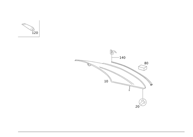 222-985-00-09 - Cover Section 2014-2020 Mercedes-Benz | Mercedes-Benz ...