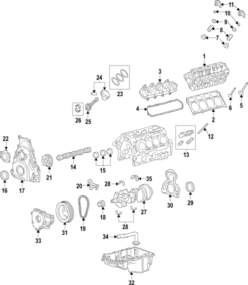 Oil Cooler for 2023 Cadillac Escalade ESV | GMPartsDirect.com