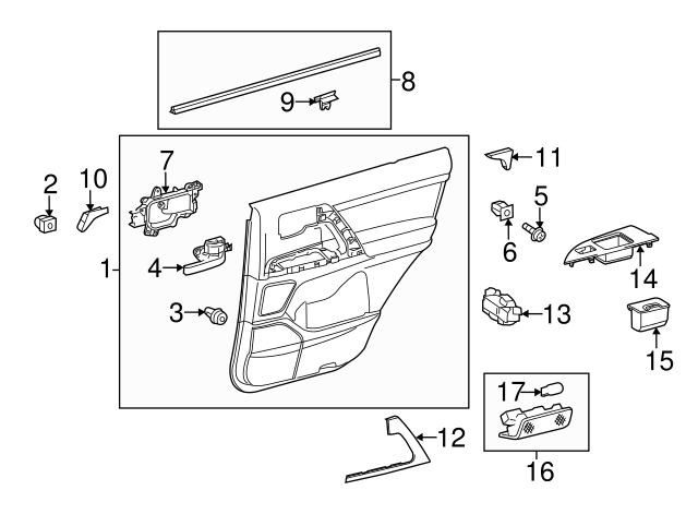 75765-60010 - Frame End Cap - 2008-2020 Toyota Land Cruiser | OEM ...