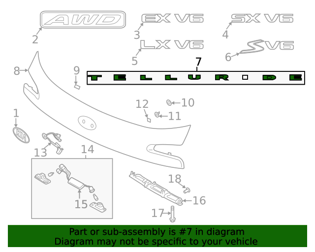 86310-S9060 - Nameplate 2020-2022 Kia Telluride | Kia.Parts Store