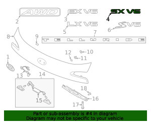 86313-S9060 - Nameplate 2021-2022 Kia Telluride | Kia.Parts Store