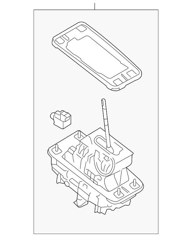 8K1-713-105-AF - Gear Shift Assembly 2010-2018 Audi | Audi OEM Parts