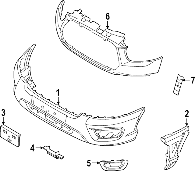 2023-2024 Ford E-Transit Center Cover SK4Z-17E810-AA | OEM Parts Online