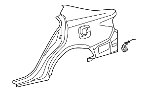 2013-2018 Lexus Quarter Panel 61612-33150 | Longo Lexus