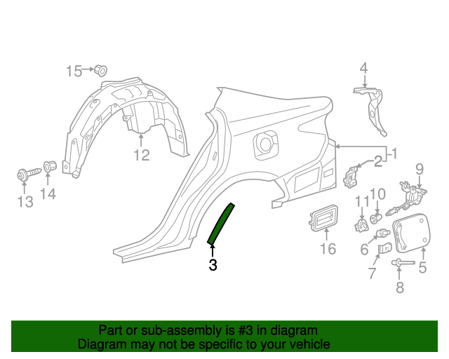 67858-06020 - Stone Guard 2016-2018 Lexus | Longo Lexus Parts