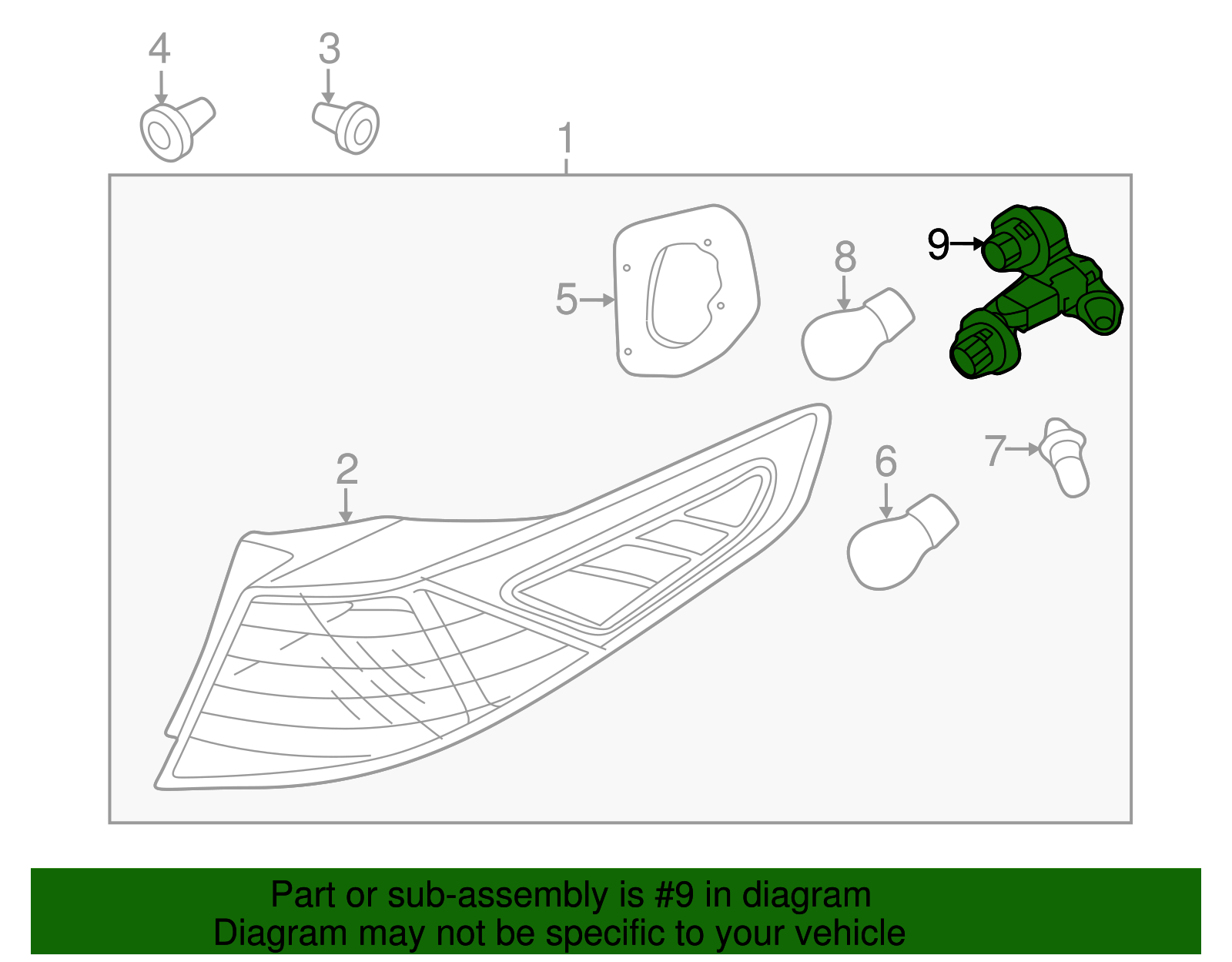 2014-2015 Kia Optima Socket & Wire 92451-4C500 | OEM Parts Online