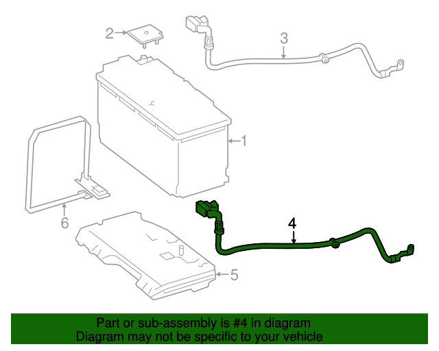 000-905-79-02 - Negative Cable 2017 Mercedes-Benz S 65 AMG® | Mercedes ...