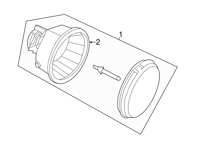 2017-2021 Jeep Fog Lamp Assembly 68307273AE | TascaParts.com