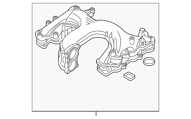 2013-2016 Porsche Cayenne Intake Manifold 958-110-016-00 | Porsche Marin