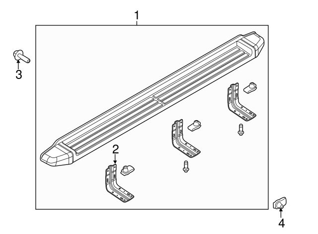 -W705196-S439 - Mount Bracket Bolt 2009-2016 Ford | Group 1 Auto Parts