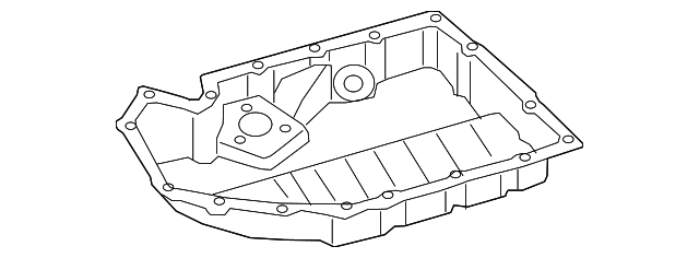 2017-2018 Porsche Macan Oil Pan 958-103-600-00 | Porsche Burlingame Parts