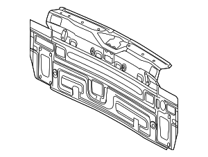2009-2018 Volkswagen Rear Body Panel 5N0-813-301 | VW Parts Online
