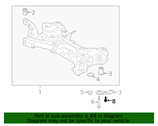 55396-3L000 - Stay Bolt 2007-2024 Kia | Kia.Parts Store