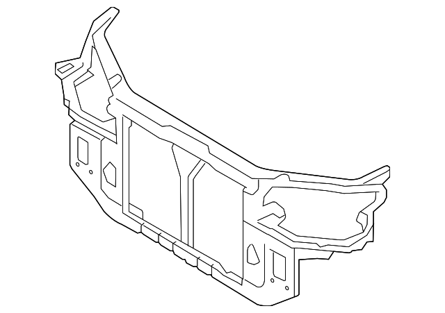 2009-2012 Hyundai Elantra Radiator Support 64101-2L000 | OEM Parts Online