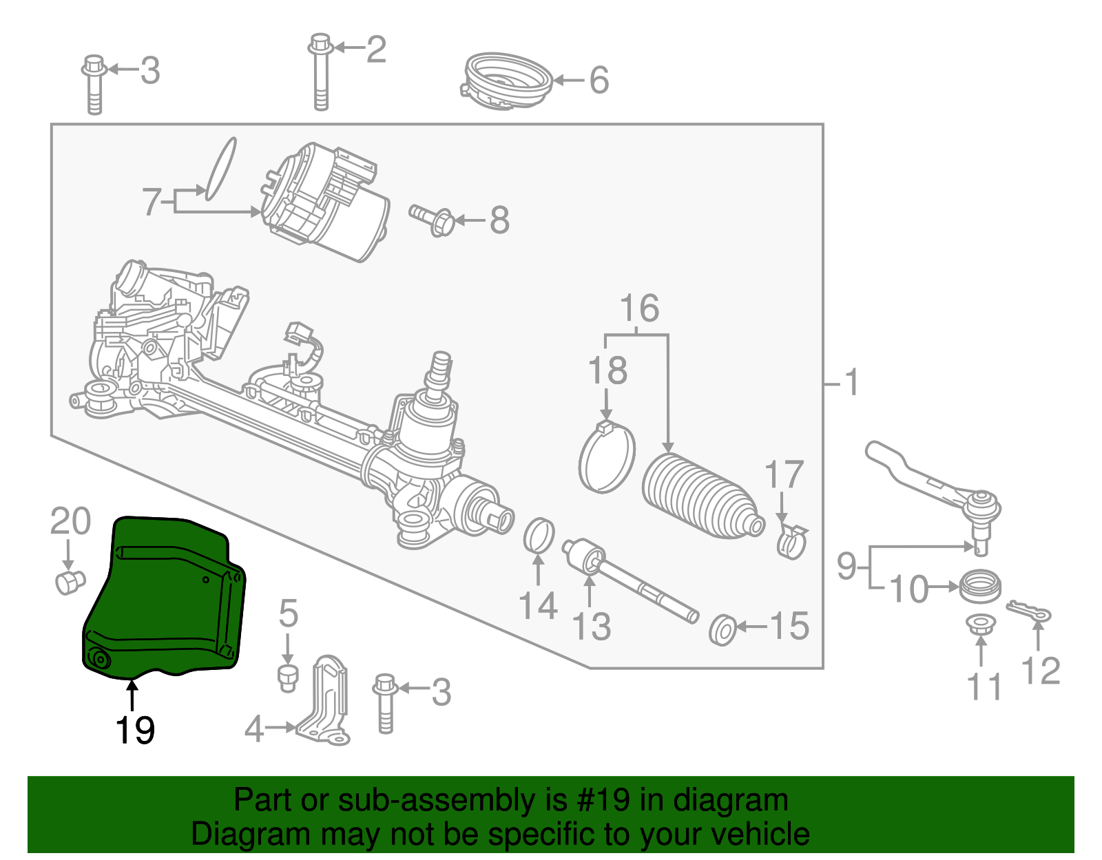 53692-THR-A00 - 2018-2024 Honda Odyssey - Baffle Eps Heat | Honda Parts ...