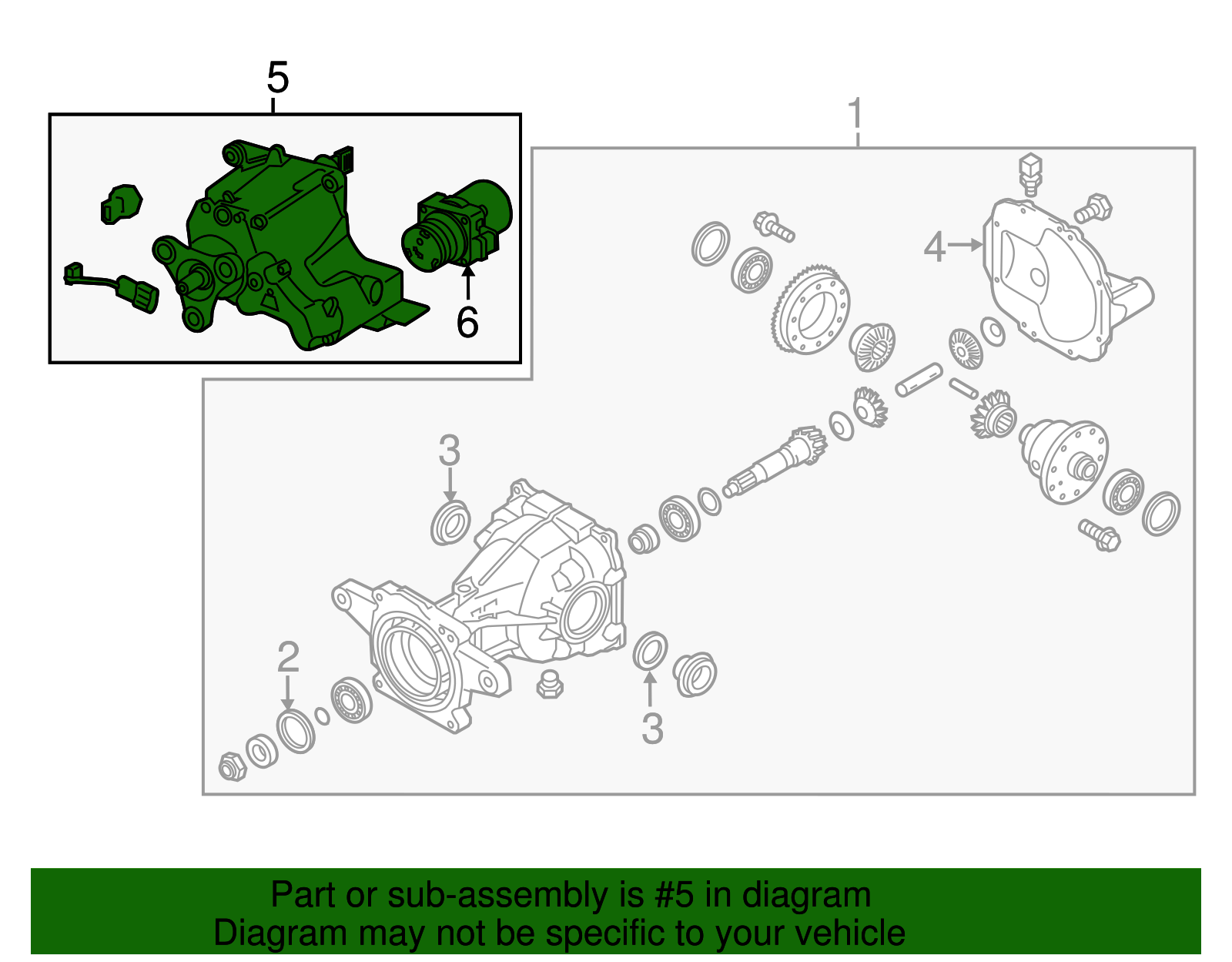 47800-3B520 - Awd Coupling Unit 2011-2022 Kia | Genuine Kia Parts