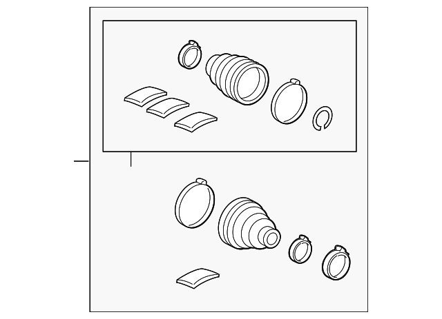 2007-2015 Lexus Boot Kit 04428-0E060 | OEM Parts Online