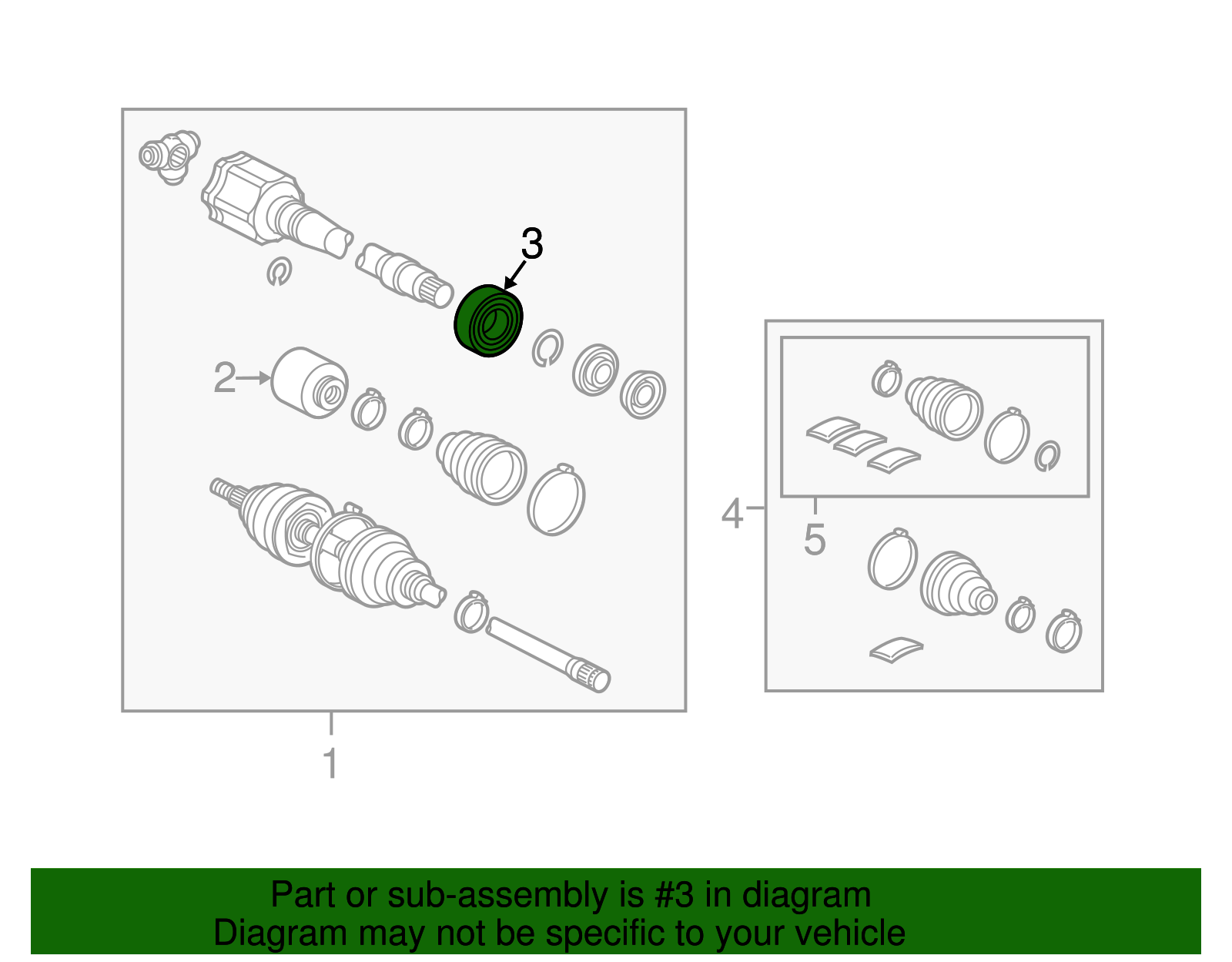 90080-36133 - Bearing 1990-2018 Lexus | Lexus Parts Outlet