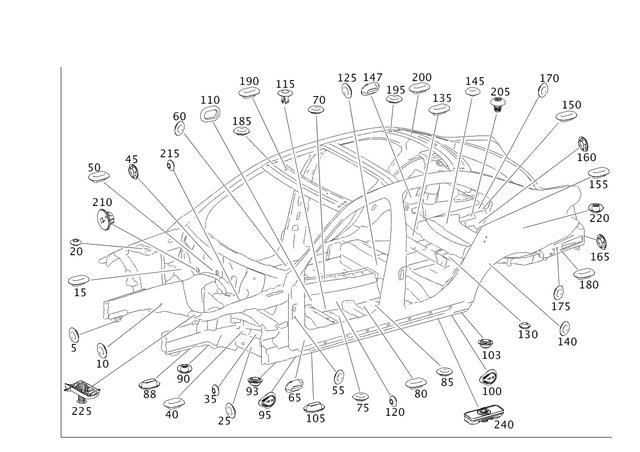 000-998-34-90 - Stop Plug 1956-2025 Mercedes-Benz | Mercedes-Benz USA Parts