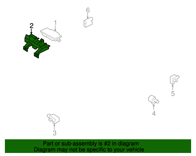 Genuine BMW 65-77-9-217-233 | Control Module Bracket | FREE Shipping on ...
