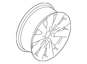 Genuine OEM Ford Part - Wheel, Alloy DA5Z-1007-A | Genuine OEM Ford ...
