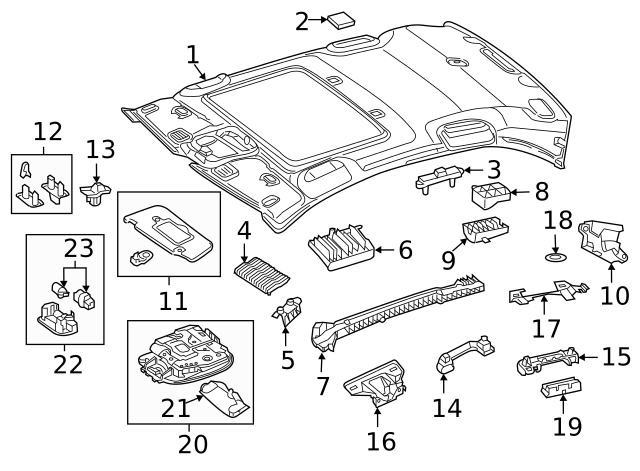 2015-2019 Mercedes-Benz Courtesy Light 000-906-09-35-9051 ...