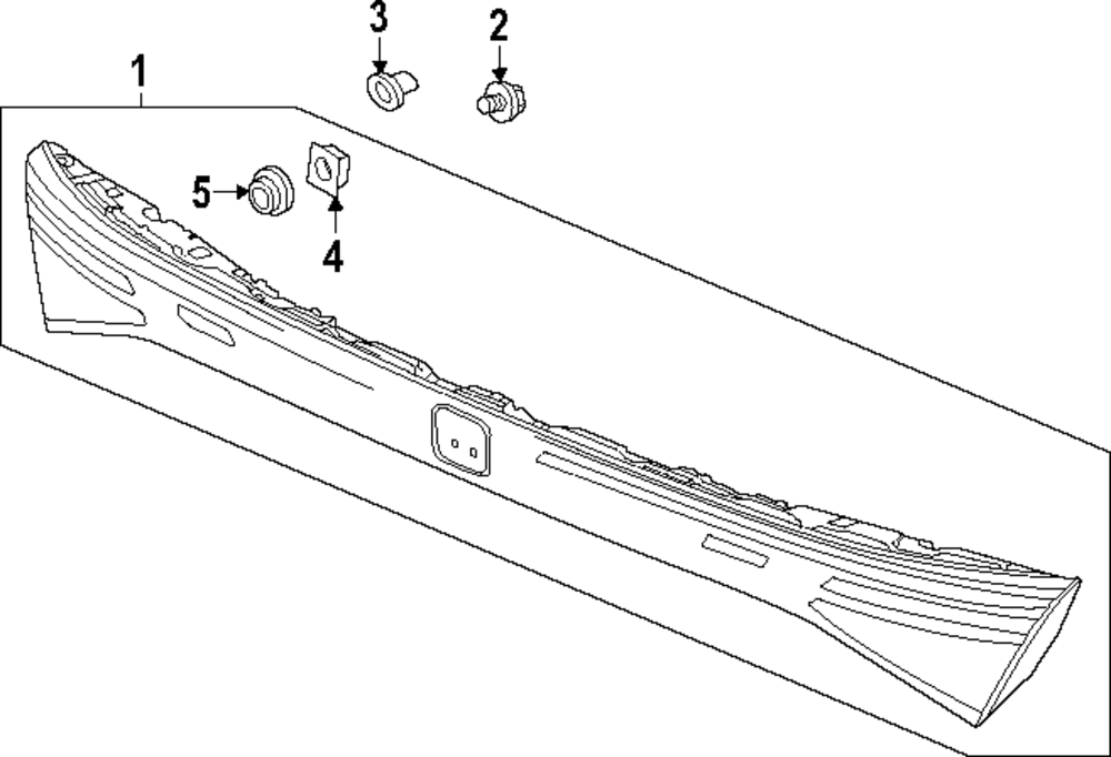 33700-30A-A01 - Backup Lamp Assembly 2023-2025 Honda Accord | Honda ...