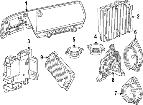 Sound System for 2025 Chevrolet Blazer EV | GMPartsDirect.com