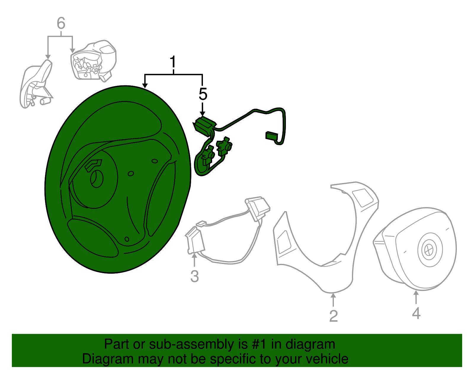 Genuine BMW 32-34-2-283-738 | E9x M3 Tri-Stitched Steering Wheel - for ...
