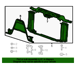 2011-2014 GM Radiator Support 22825905 GM | GMPartsDirect.com