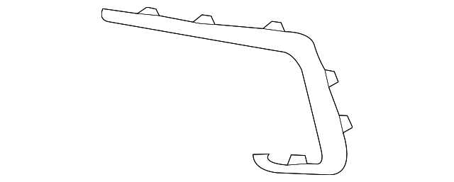 2017-2019 Hyundai Hole Cover Trim 86555-B8AA0 | OEM Parts Online