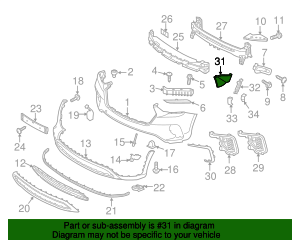 2017-2019 Hyundai Air Duct 86586-B8AA0 | OEM Parts Online