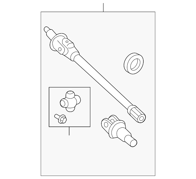 2018-2021 Jeep Axle Shaft - Driver's Side (LH) 68477137AA | TascaParts.com
