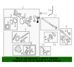 2018-2020 Jeep Shaft Seals - Driver's Side (LH) 68398727AA | TascaParts.com