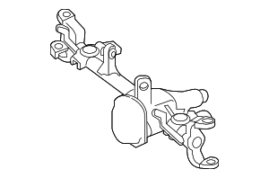 2018-2021 Jeep Wrangler Axle Housing 68400721AA | TascaParts.com