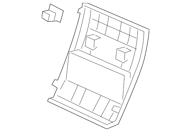 83404-SHJ-A01ZD - Garnish, Rear Console *YR239L* (Ivory) 2005-2007 ...