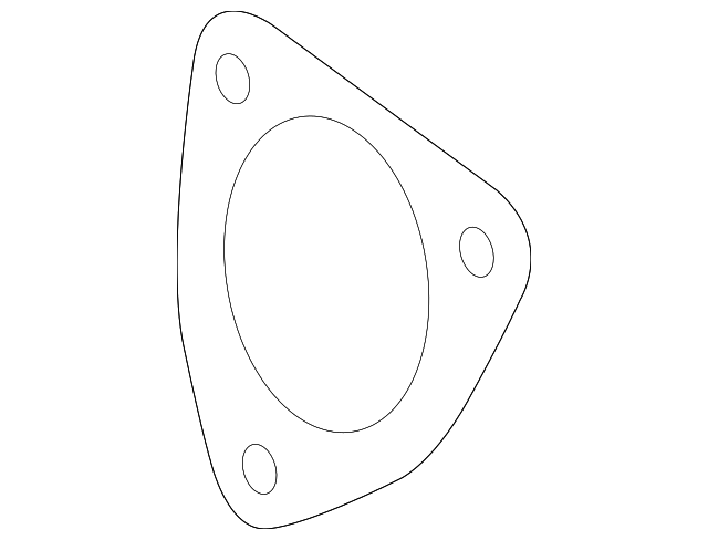 7L0-253-115-A - Exhaust Filter Gasket 2007-2015 Audi Q7 | Audi OEM Parts