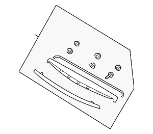 2006-2008 Hyundai Azera Molding Assembly 86355-3L300 | Hyundai OEM ...