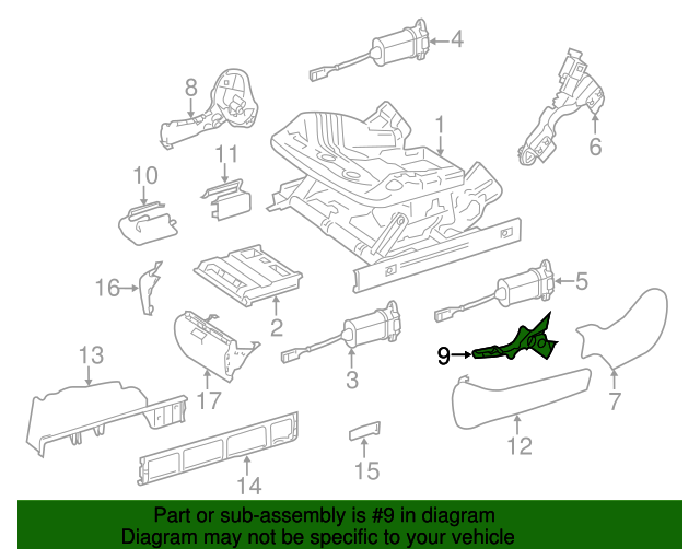 216-919-14-20-9051 - Inner Cover 2007-2014 Mercedes-Benz | Mercedes ...