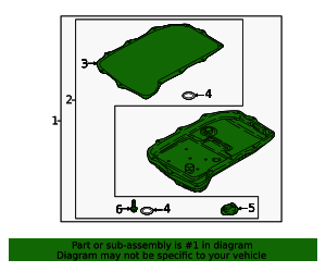2018-2025 Audi Transmission Oil Pan 0D5-398-009-B | Audi USA Parts
