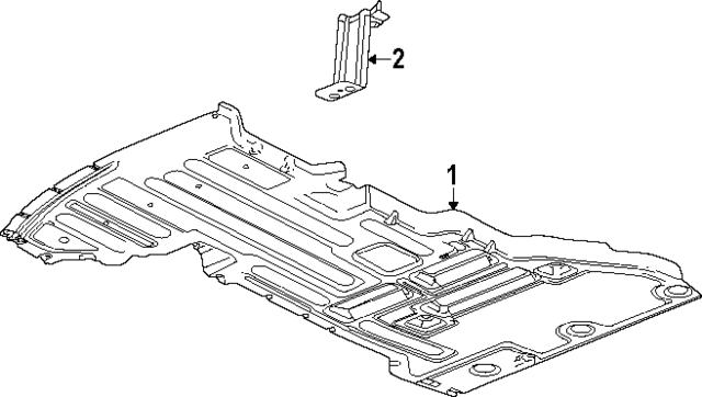 Underbody Rear Air Rear Deflector