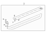 84676713 - Running Board Step 2020-2025 GM | GM Wholesale Direct