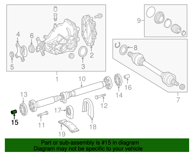 124-410-10-32 - Damper Front Bushing - 1999-2023 Mercedes-Benz | World ...