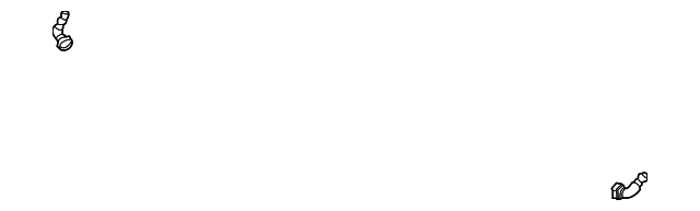 6R0-955-665 - Headlight Washer Hose Connector 2011-2023 Audi ...