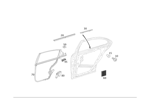 Roller Blind Slide Window for 2024 Mercedes-Benz S500 | Mercedes-Benz ...