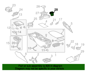 2018-2024 Lexus Shift Indicator 35978-50180 | OEM Parts Online