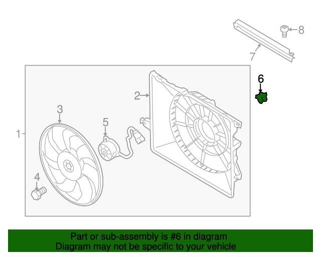 25385-B8800 - Resistor 2014-2015 Kia Sorento | Kia.Parts Store